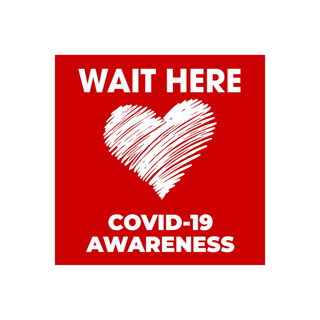 Decal: Wait Here – OsseoDent™